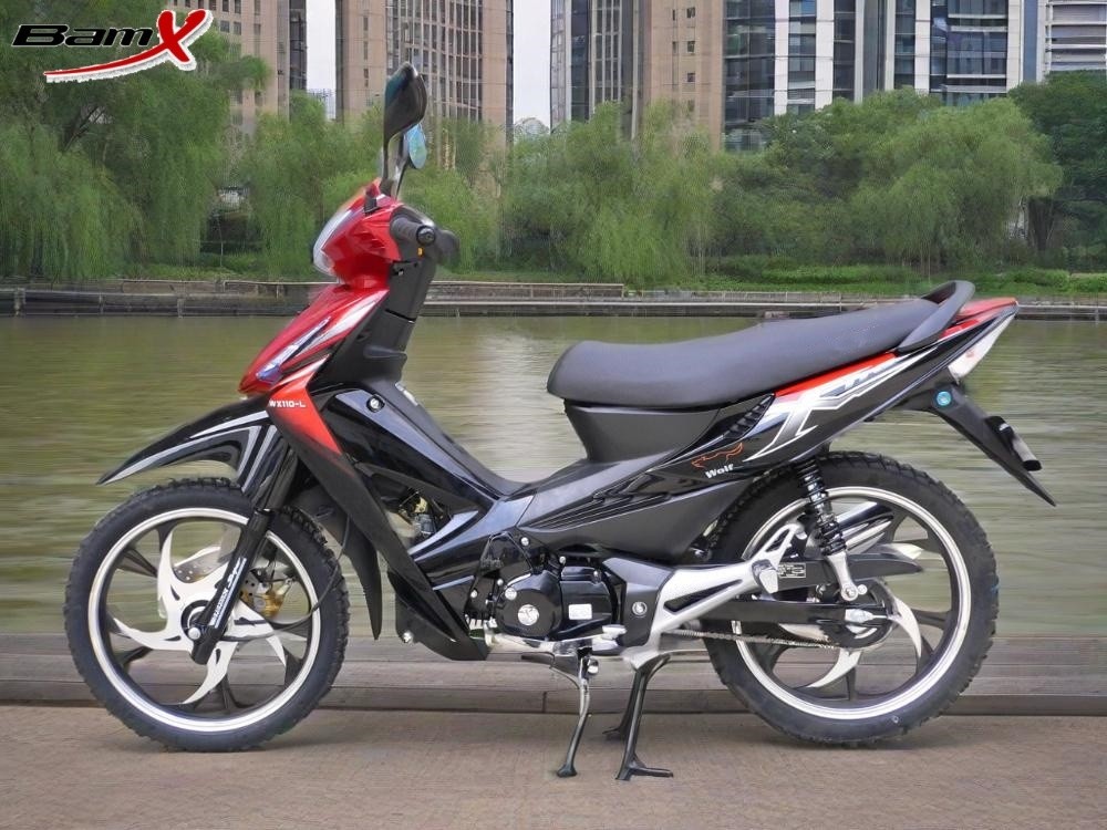4-Speed CUB Motorcycle Two Wheeled Vehicle With 6.5L Fuel Tank Capacity